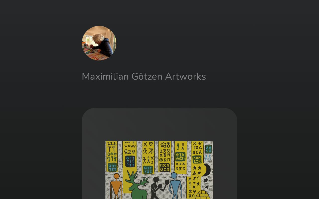 Maximiian Götzen Artworks